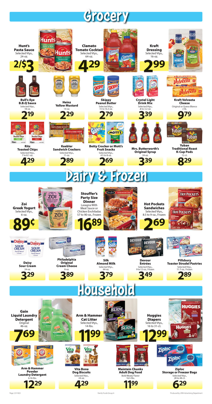 Print Weekly Specials | Family Foods | Hamilton's Marketplace - 600 ...